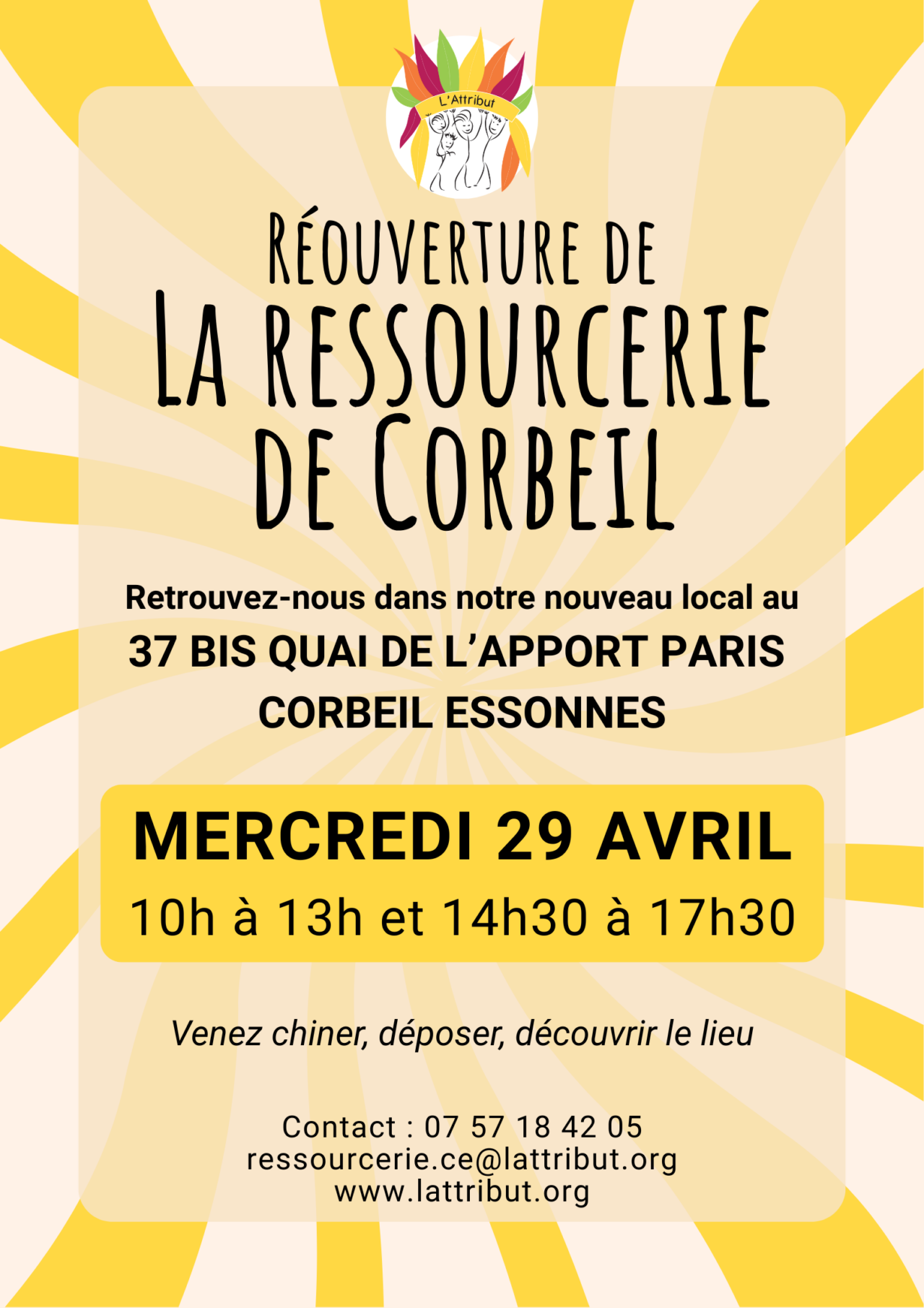 Ressourcerie de Corbeil-Essonnes - L'Attribut